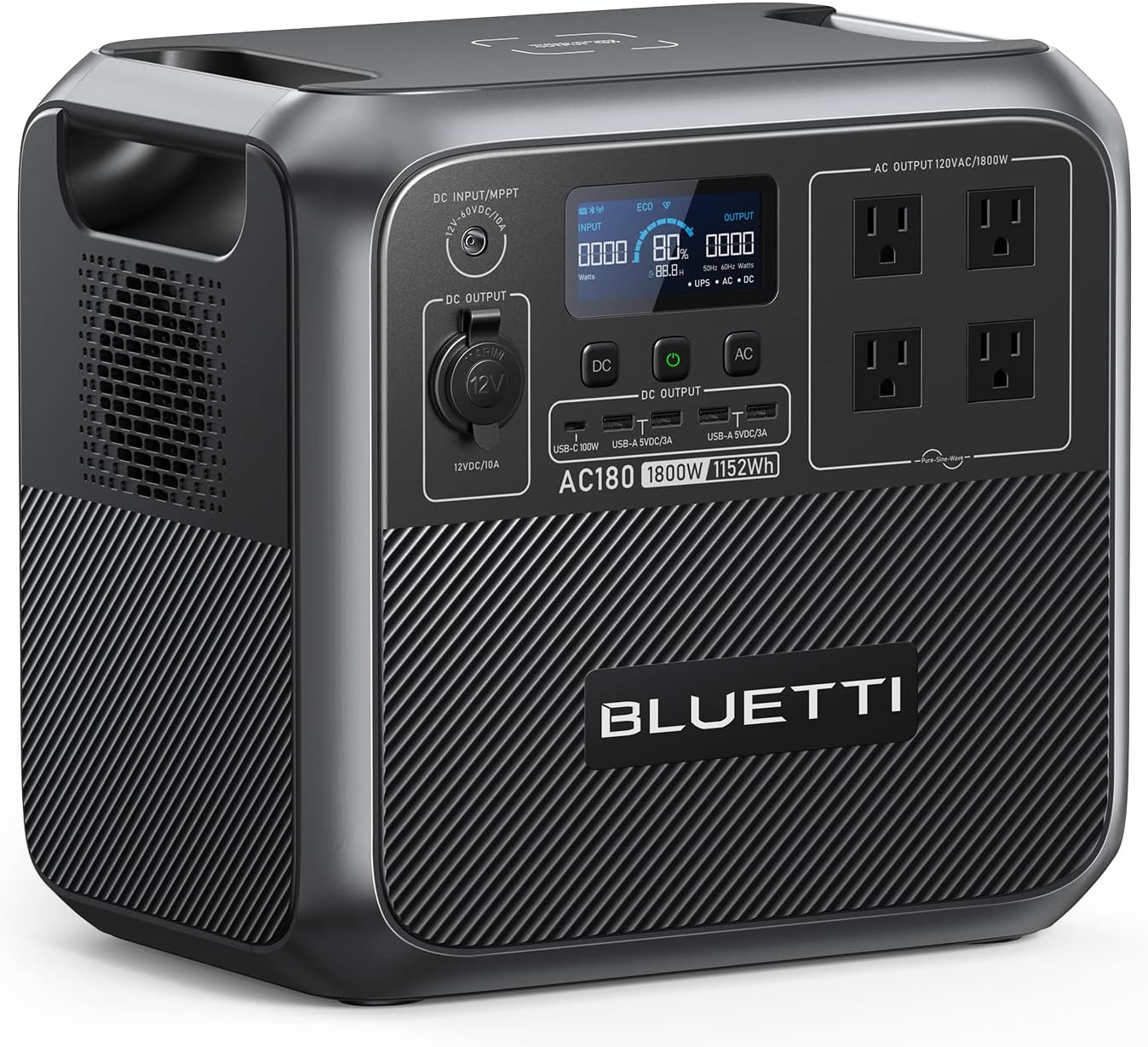 Bluetti AC180 / Specs Pros & Cons - Camping Off-Grid
